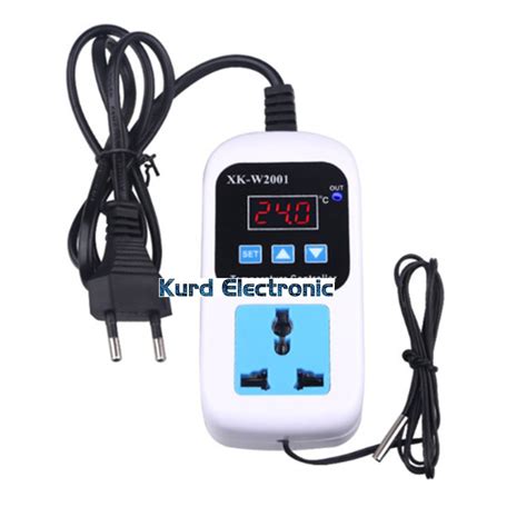 Xk W2001 Ac110 220v Red Digital Thermostat Regulator Temperature Controller Kurd Electronic
