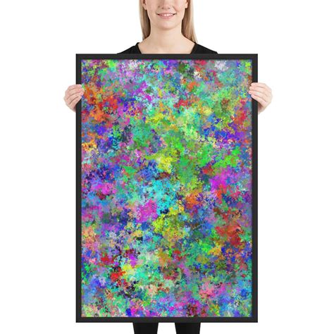 Random Walker Algorithm Art Print Poster Medium Speed Etsy