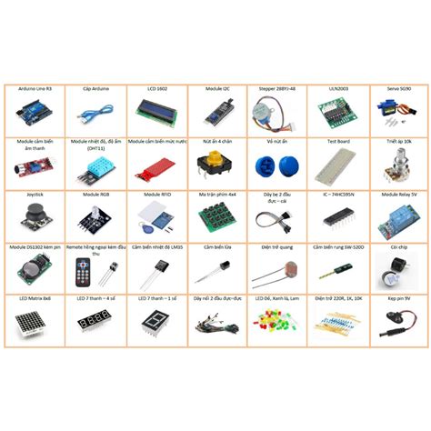 Arduino Advanced Kit Bộ Arduino Uno R3 Nâng Cao