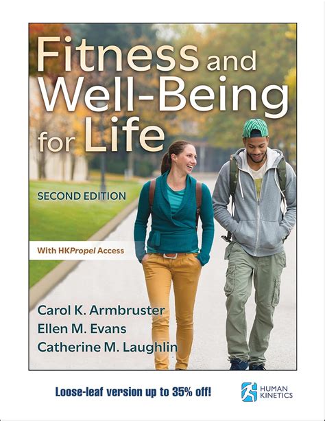 Fitness And Well Being For Life Armbruster Carol K Evans Ellen M Laughlin Catherine M