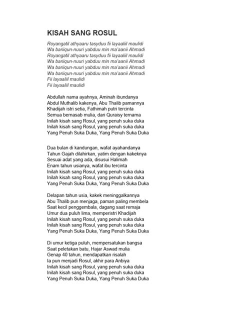 Kisah Sang Rosul Pdf