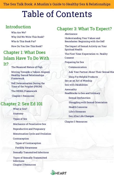 The Sex Talk Book A Muslims Guide To Healthy Sex Relationships
