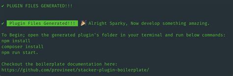 github provineet stacker plugin cli wordpress plugin development