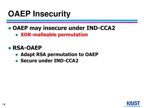 Ppt Oaep Reconsidered Powerpoint Presentation Free Download Id4676543