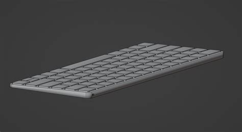 D Keyboard TurboSquid