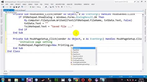 Project My Notepad Part 6 In Vb Net 2012 Youtube
