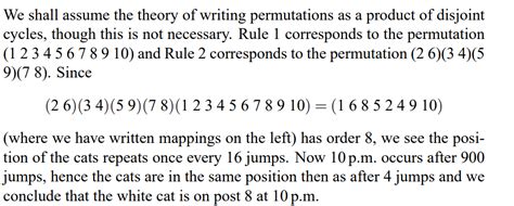 Abstract Algebra Cyclic Group And Permutation Group Question