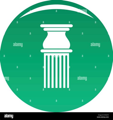 Classical Column Icon Simple Illustration Of Classical Column Vector