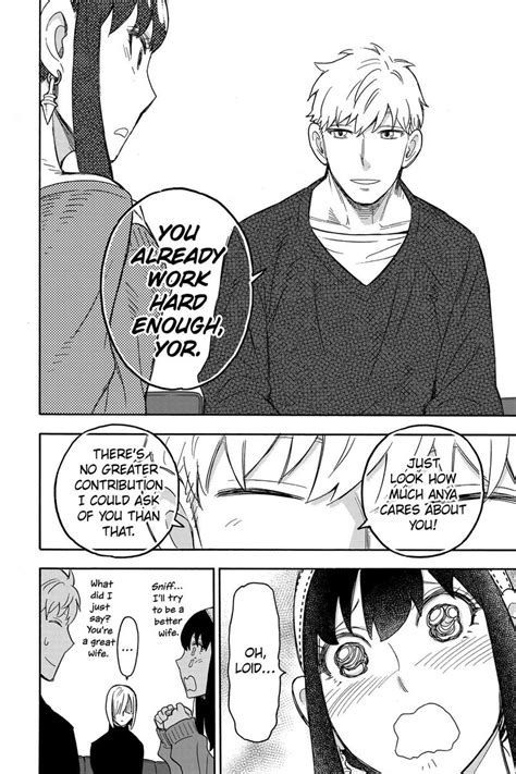 he now knows yor s insecurities that s why he gets so stresslei の漫画