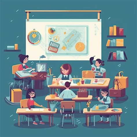 Imágenes De Aula Tic Dibujo Descarga Gratuita En Freepik