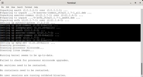 Как обновить загрузчик Grub в Debian и производных дистрибутивах Kali