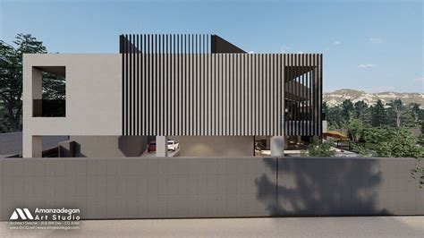 Modern Villa Design Khansari Mohammad Reza Amanzadegan Architect