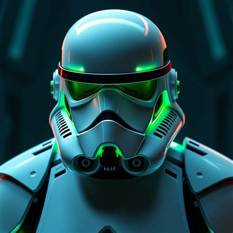 High Tech Imperial Stormtrooper With Revolutionary Ai Art