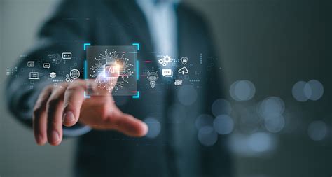 Ai 인공 지능 기술 스마트 로봇 Ai 인공 지능은 명령 프롬프트를 입력하여 무언가를 생성하고 미래 기술 변환 챗봇 비서 비서 가상현실에 대한 스톡 사진 및 기타 이미지