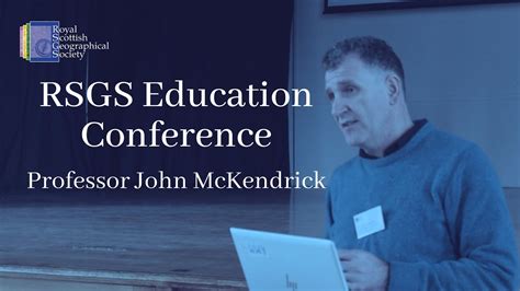 Rsgs Education Conference John Mckendrick Youtube
