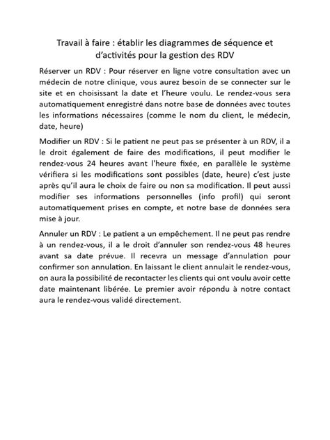 Mini Evaluation Asr 2024 Diagrammes Sequence Et Activites Pdf