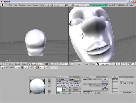First Face Model Works In Progress Blender Artists Community