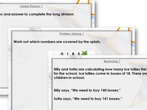 Year 6 Maths Long Division 4 Lesson Autumn Block 2 By Classroom Secrets Teaching Resources