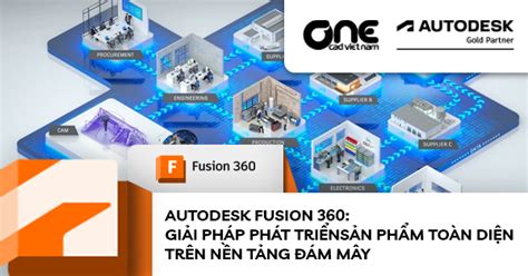 Autodesk Fusion 360 Giải Pháp Phát Triển Sản Phẩm Toàn Diện Trên Nền Tảng Đám Mây Onecadvn