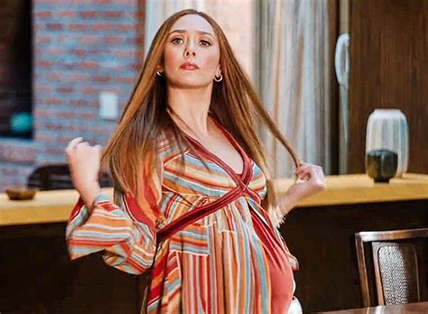 From Scarlet Witch To Expectant Mother Elizabeth Olsen Embraces A