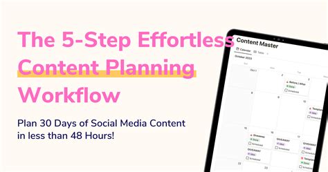 The Effortless Step Content Workflow To Plan Your Social Media Posts My Social Boutique