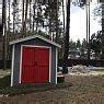 Садовый домик для инвентаря под ключ в Киеве