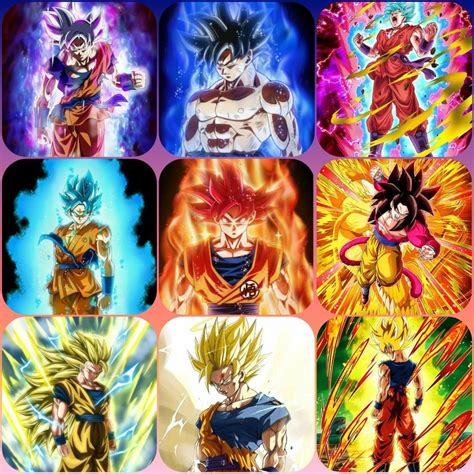Gokus Formsdragon Ball🐉⚽️ Dragon Ball Art Goku Dragon Ball Super