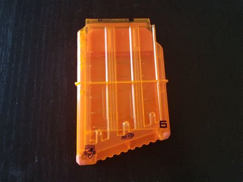 Nerf 6 Round Mega Centurion Magazine Used Vgc Clip Blaster Gun
