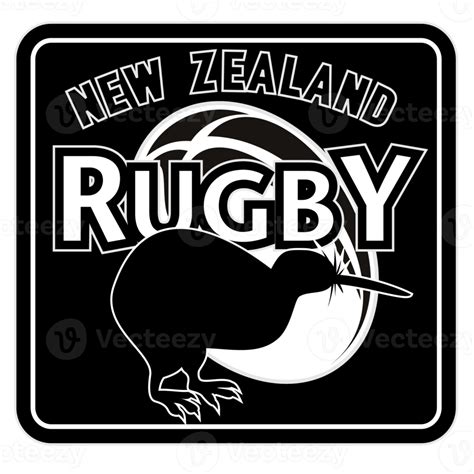 Rugby Ball Kiwi New Zealand 12979654 Png