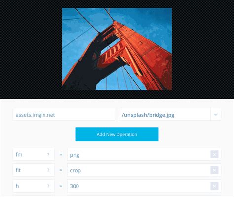 sandbox imgix real time image processing and image cdn