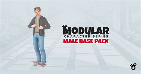 Modular Character Stylized Male Base Pack 3d Humanoids Unity Asset Store