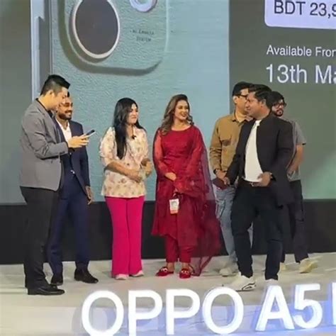 অপ্পো এ 5 প্রো লঞ্চিং অনুষ্ঠানে মেহেদী মিরাজ Mehidy Hasan Miraz Oppo