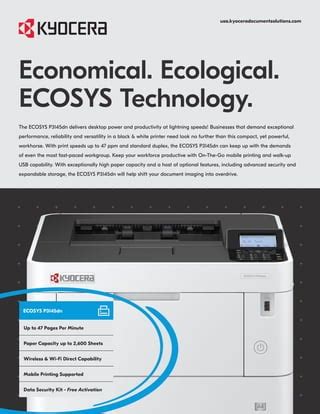 Kyocera Ecosys P Dn PDF