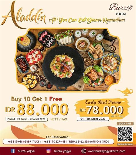 4 Hotel Di Jogja Tawarkan Paket Bukber All You Can Eat Harganya Mulai