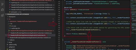 Sharepoint Framework Header Footer Spfx Extension Add Custom Header And Footer Using