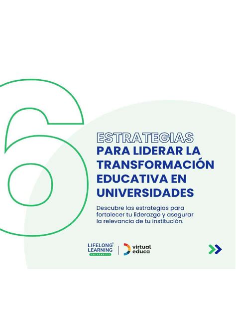 Transformaci N Educativa en Universidades 1710794234 | PDF