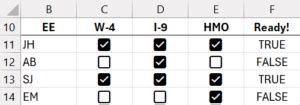 Checkboxes Excel University