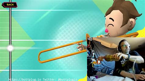 chaotic genius plays ‘trombone champ using a fleshlight as a controller