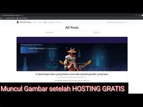 Cara Tampilkan Gambar Di LARAVEL Dengan Hosting Gratis SandhikagalihWPU YouTube