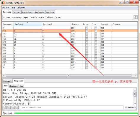 利用burpsuite实现半自动化盲注 Bypass 博客园