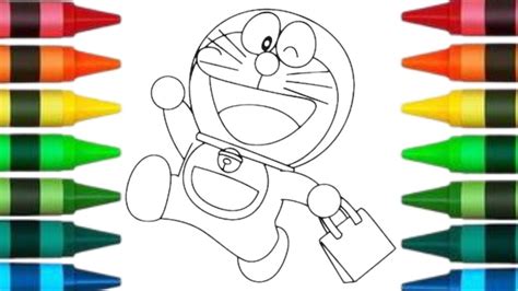 Cute Doremon Drawing Colouring Doremon Drawing Doremon Colour