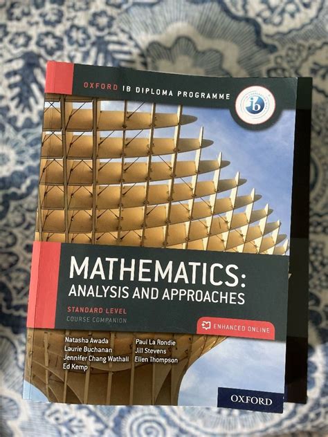 Ib Mathematics Analysis And Approaches Maa Textbook Hobbies And Toys Books And Magazines