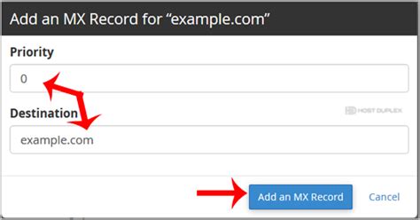 How To Add An Mx Record In Cpanel Using Dns Zone Editor Host Duplex Knowledgebase