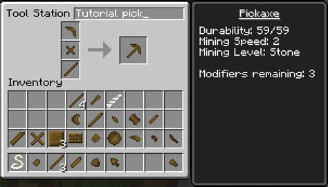 Pickaxe Tinkers Construct Wiki Fandom Powered By Wikia