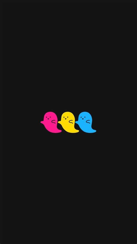 Pansexual Ghost Phone Wallpaper Cute Pansexual Background Pansexual Halloween Pansexual
