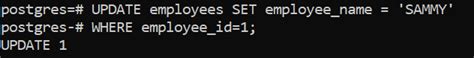 PostgreSQL DML Statements SQLServerCentral