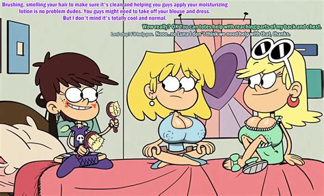 The Loud House Lori Leni And Luna By Shlockboobaedits On Deviantart