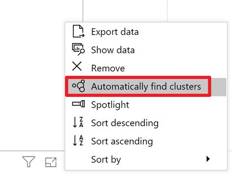 Clustering In Power Bi Using Table Visual Power Bi Training Australia