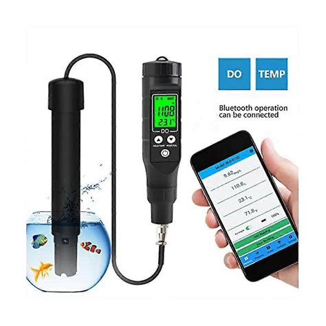 Smart Bluetooth Dissolved Oxygen Meterportable 00 30mgl Dissolved