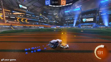 Not the usual angle for a double tap : r/RocketLeague